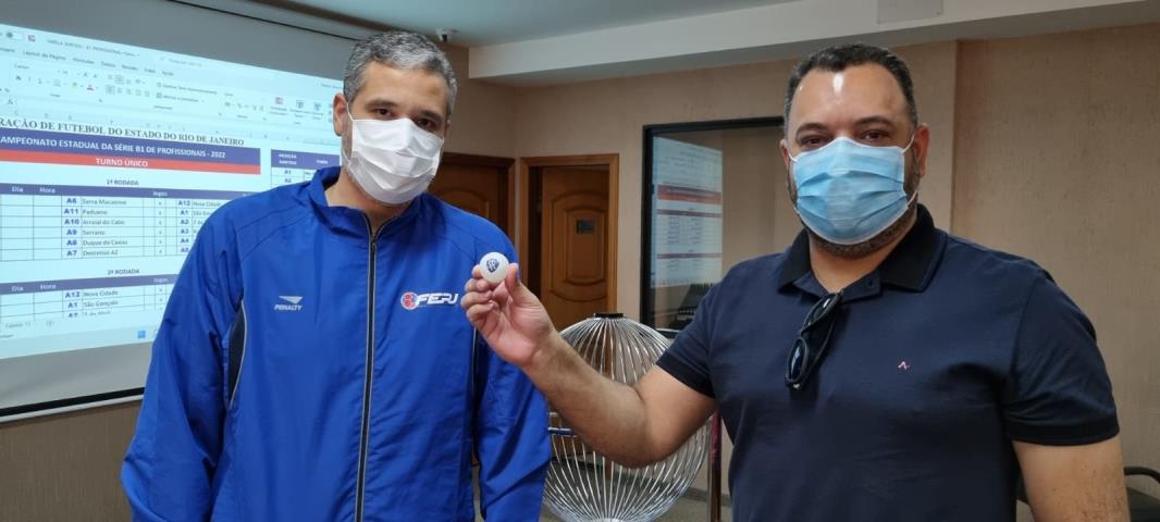 FERJ | Sorteada a tabela da Série B1